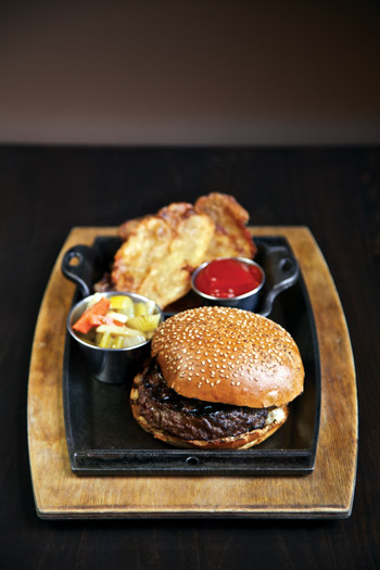 Greek Graviera Cheese Launches an MP Taverna Burger into Classic Territory