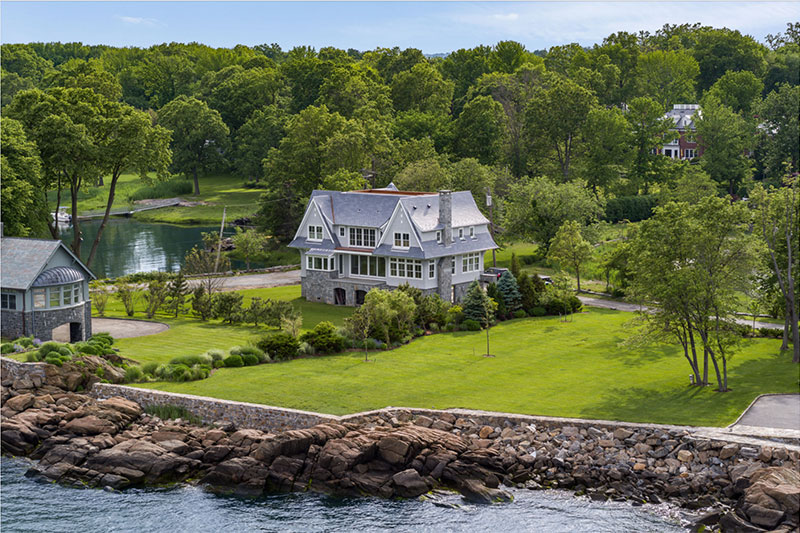 On the Market: A Rye Pine Island Colonial on the Sound Shore