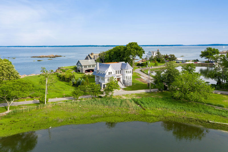 On the Market: A Rye Pine Island Colonial on the Sound Shore
