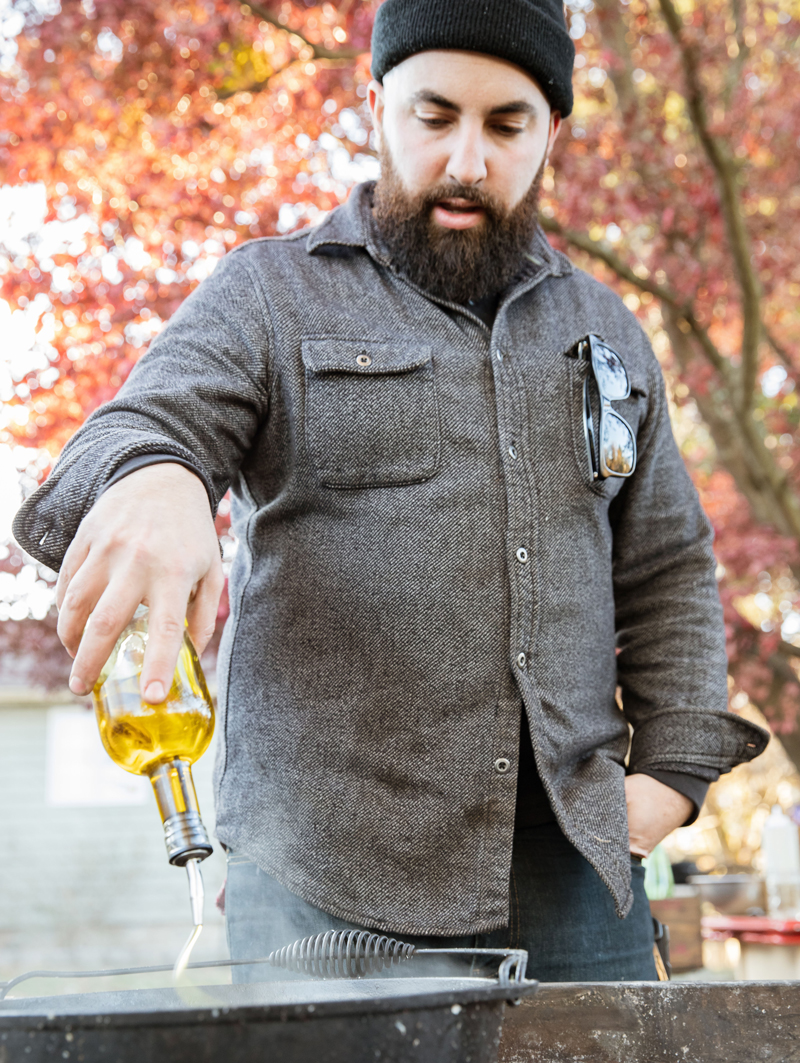 Chef Daniel Sabia Loves Playing With Fire